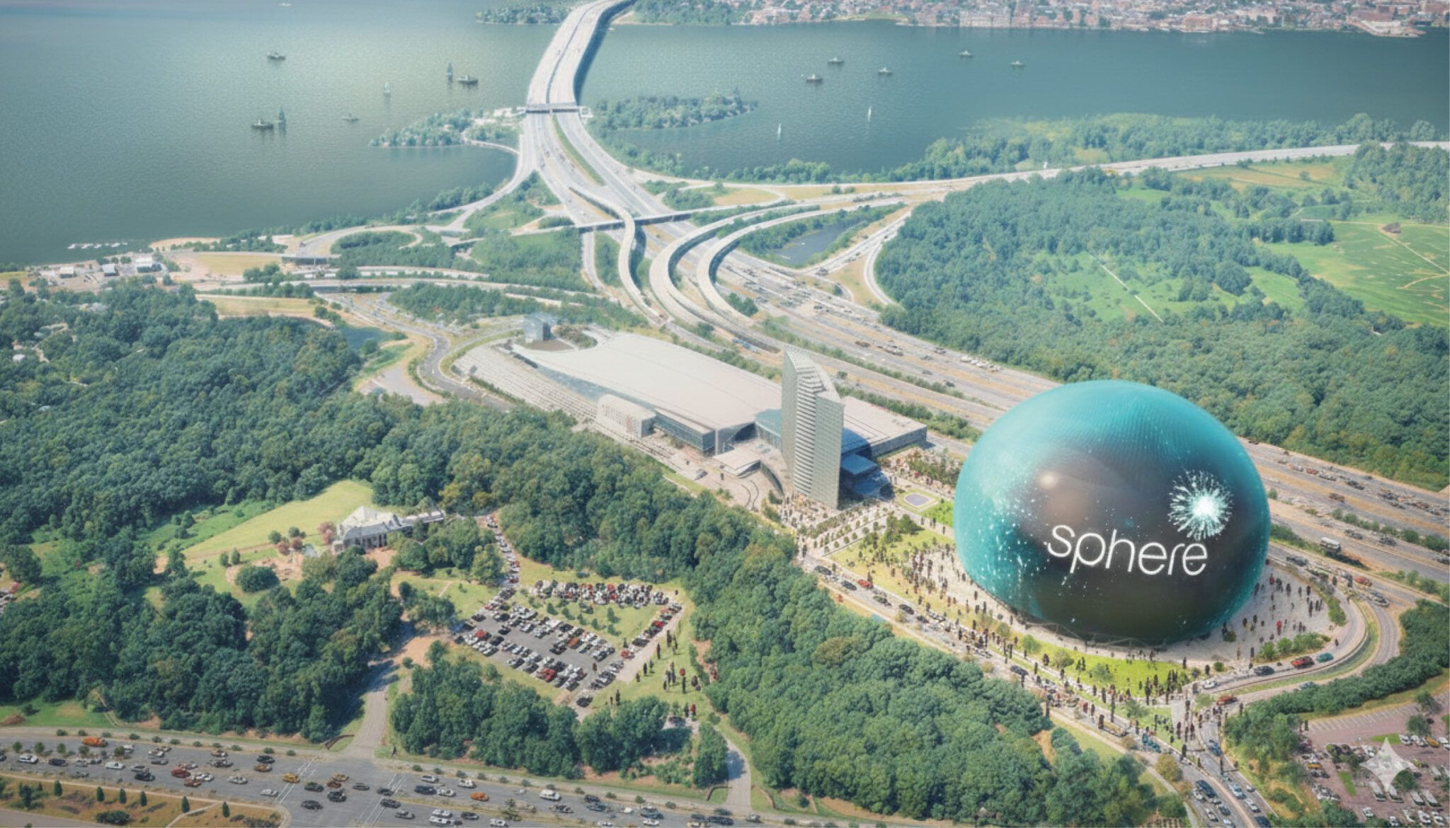 Intent to develop smaller-scale Sphere at National Harbor | Auditoria ...
